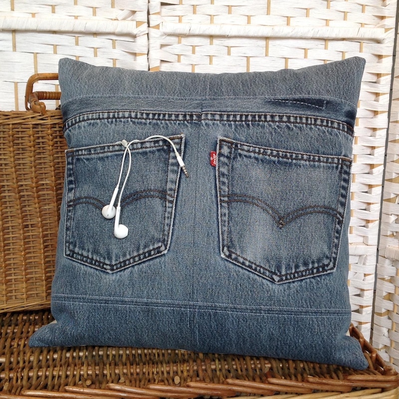 Jean Pillow - Etsy