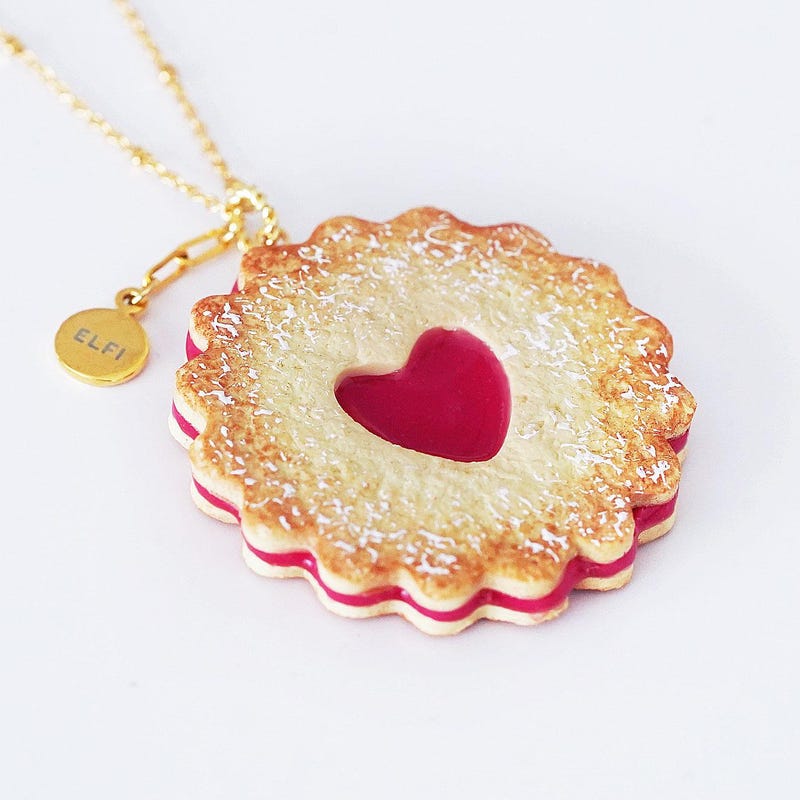 Cookie Necklace - Etsy
