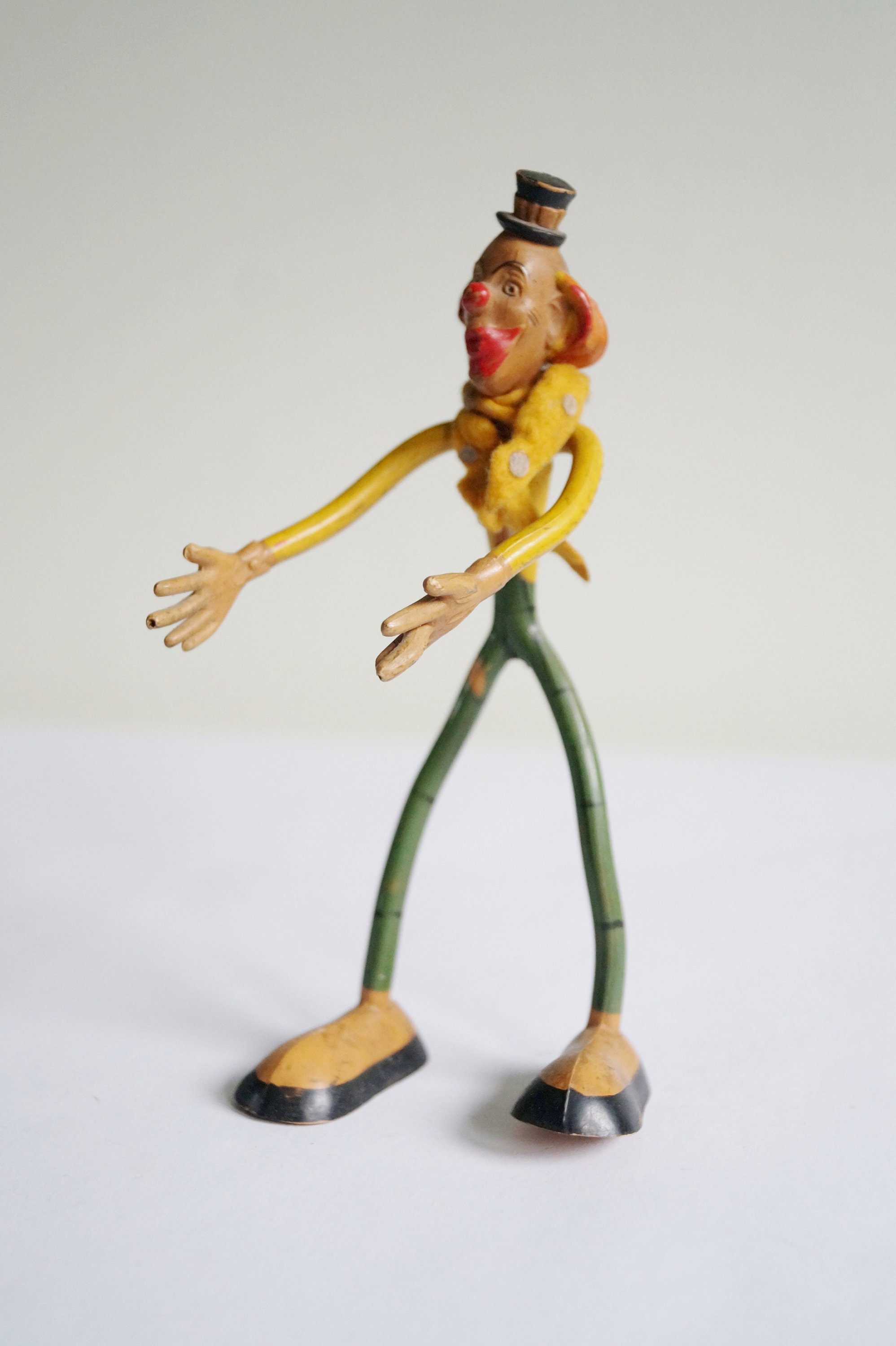 Toy Clown Bendable Clown Plastic Clown Figure Bendy Clown Made in West ...