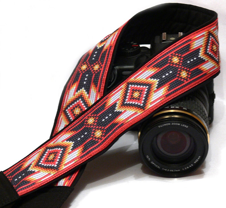 Native American Camera Strap inspired. DSLR SLR Camera - Etsy