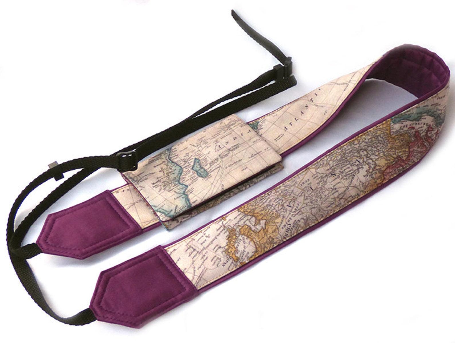Camera Strap. World Map Camera Strap. Personalized Camera - Etsy Australia