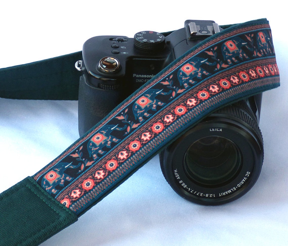 Elephants Camera Strap. Symbol of Good Luck. dSLR Camera | Etsy