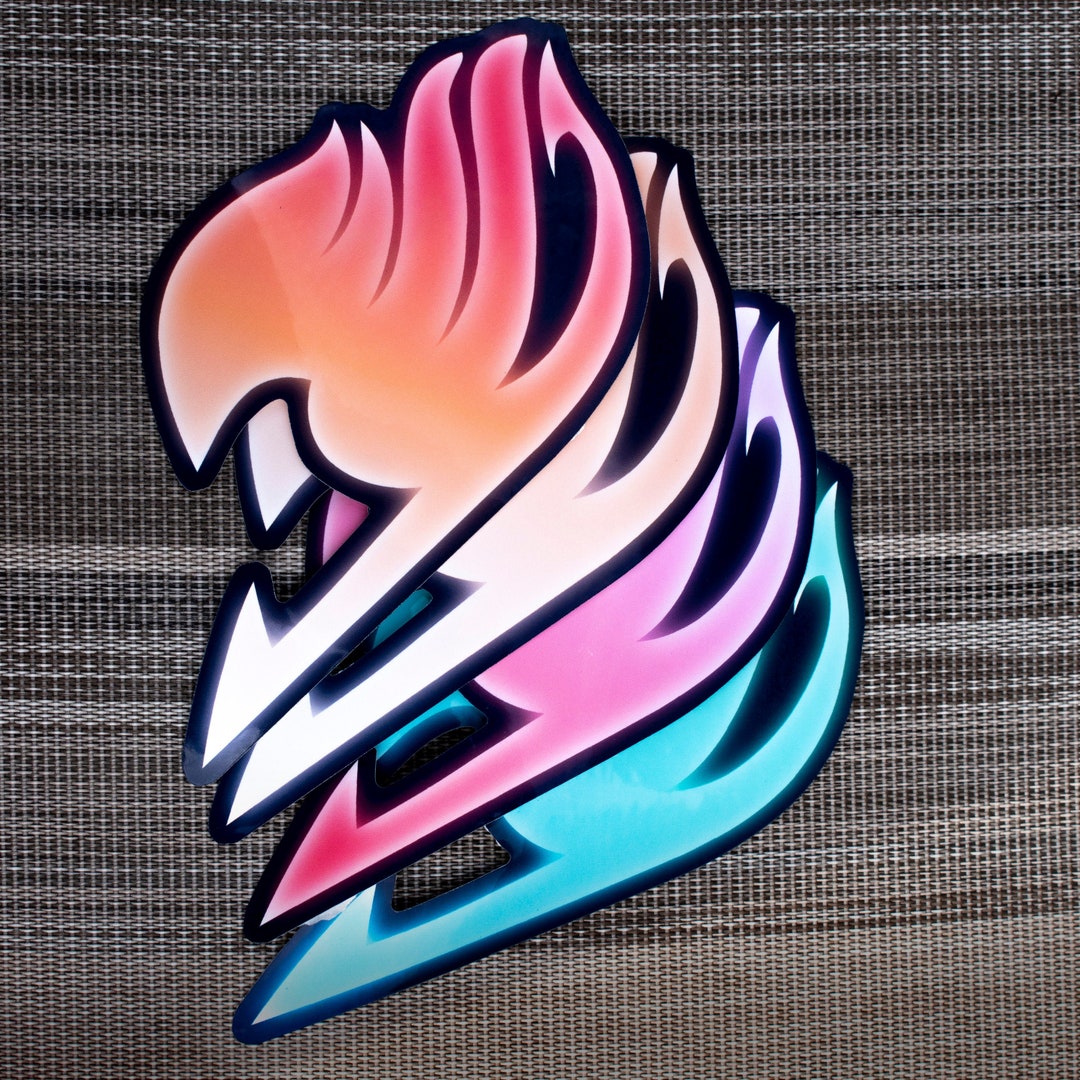Fairy Tail Guild Emblem Sticker: Anime Art Decal (≈ 5") - Etsy