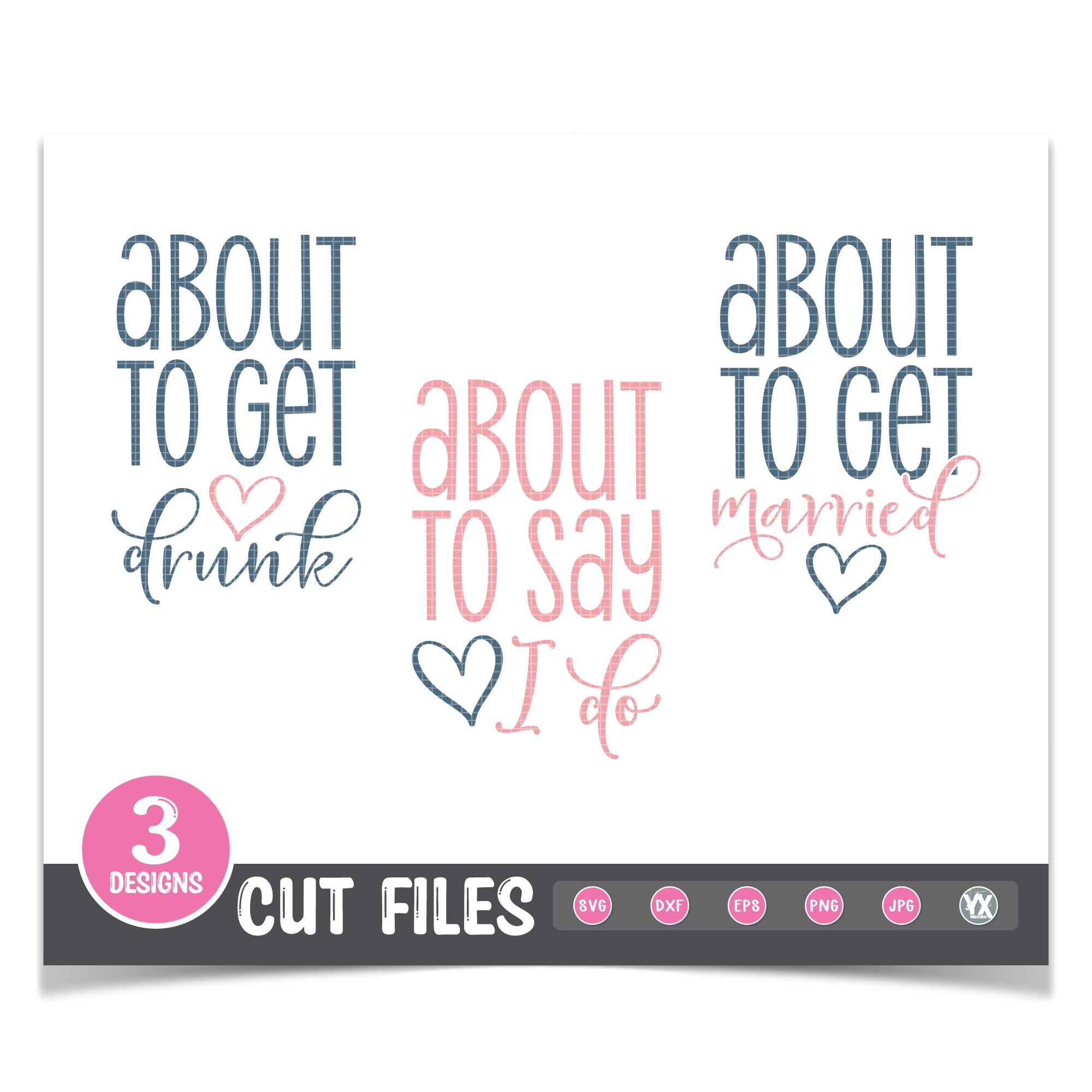 Bachelorette SVG Bundle DXF Png Jpg Digital Files Only - Etsy Canada