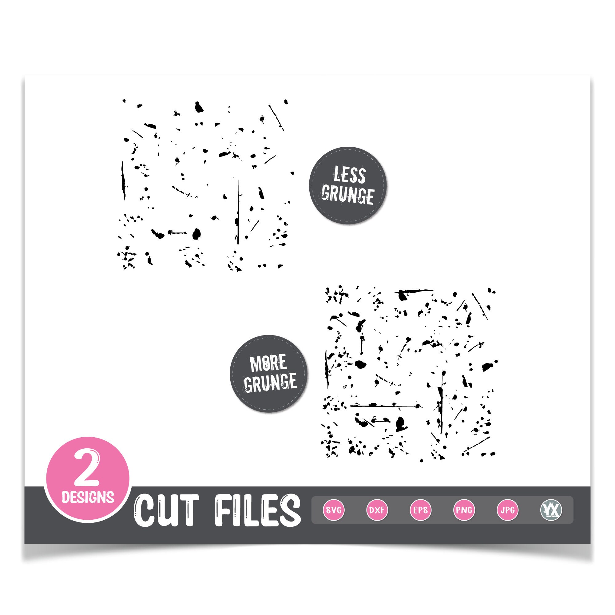 Grunge Effect SVG Distressed SVG Effect Digital Files Only - Etsy