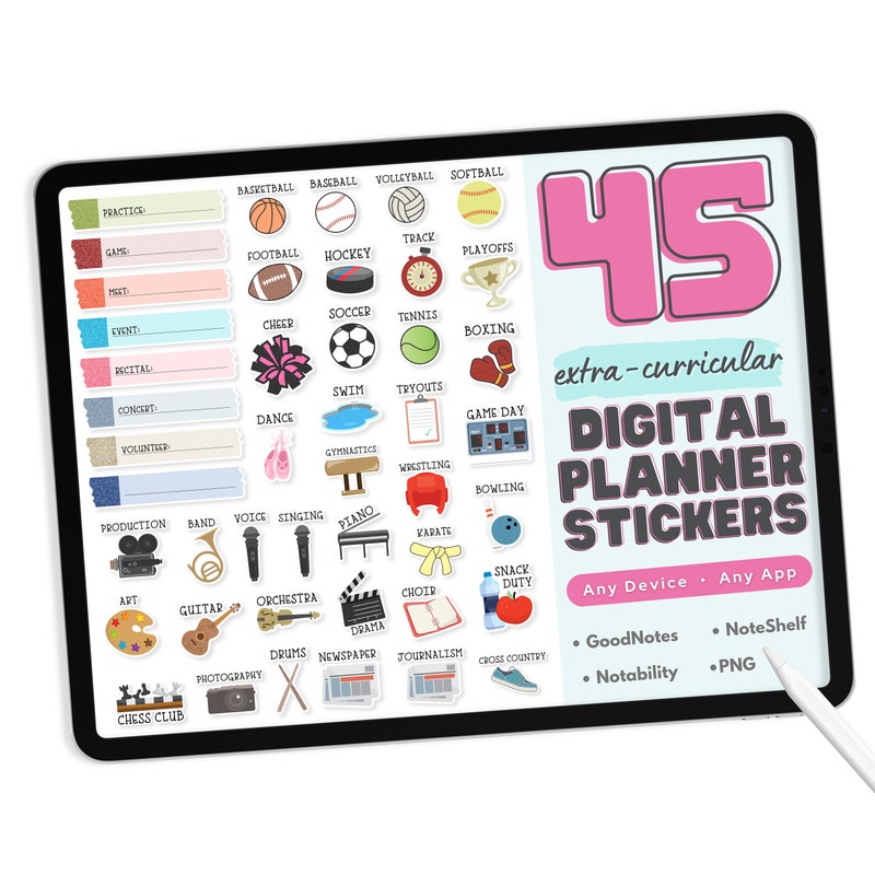 Digital Stickers - Etsy