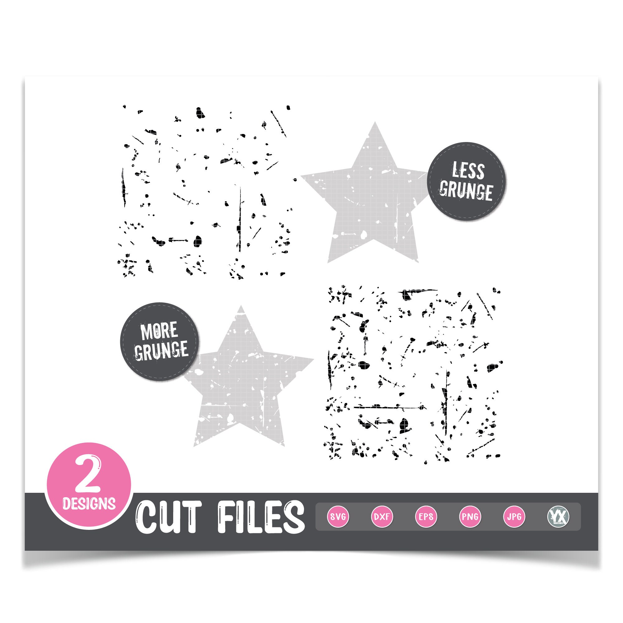 Grunge Effect SVG Distressed SVG Effect Digital Files Only - Etsy