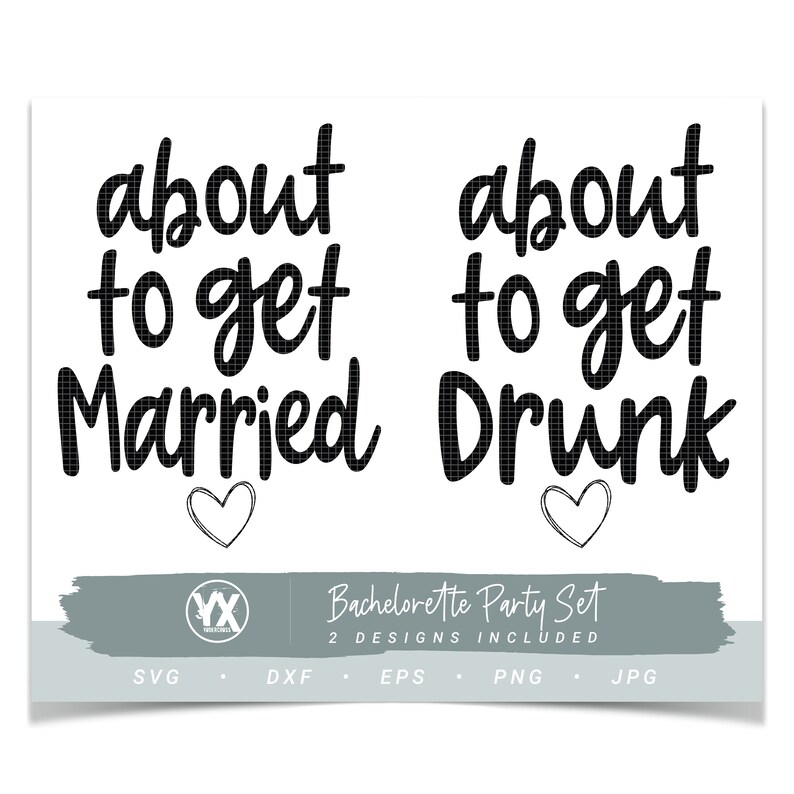 Bachelorette SVG Bundle DXF png jpg Digital Files Only | Etsy