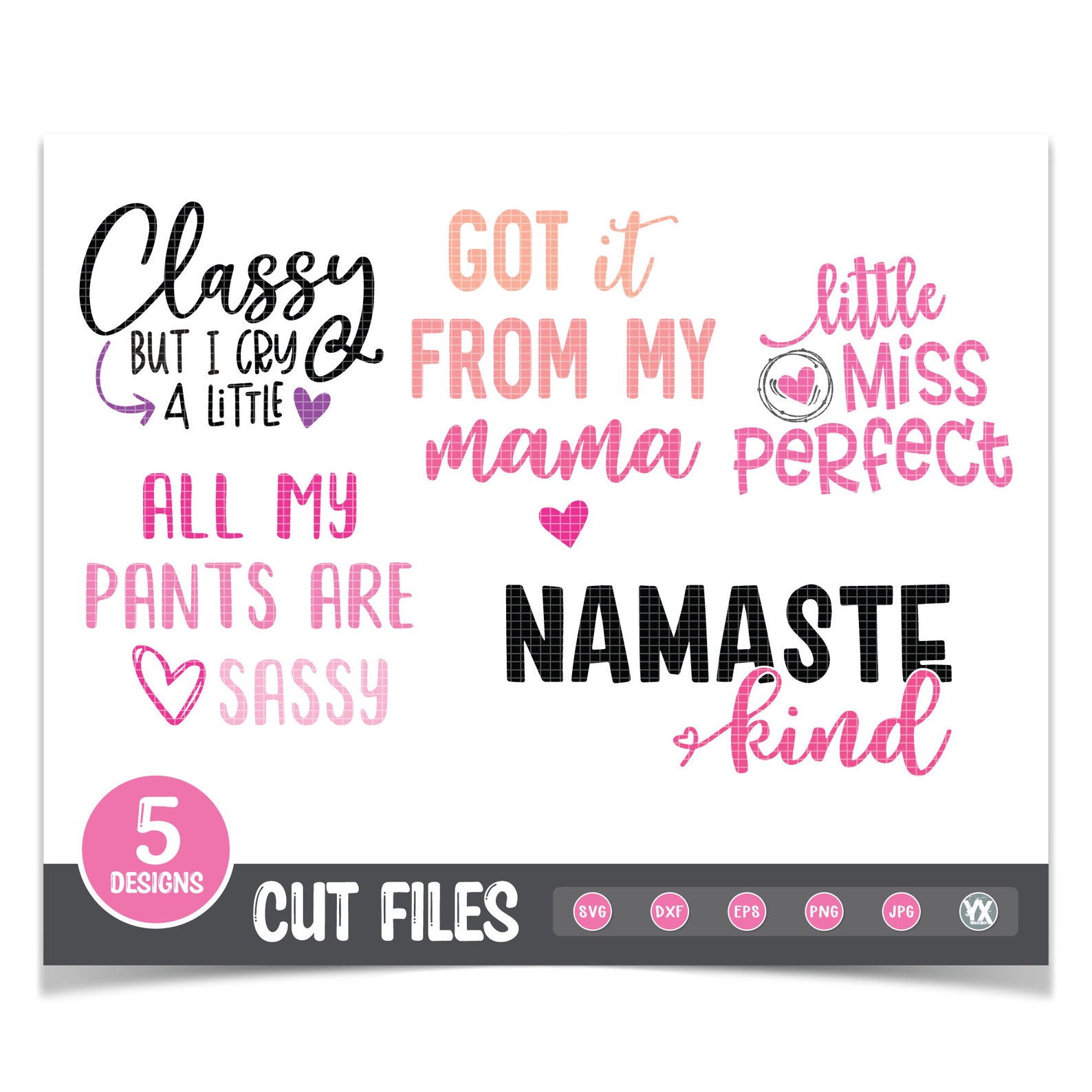 Girly SVG Bundle Little Girl SVG Bundle Girl Quotes SVG | Etsy