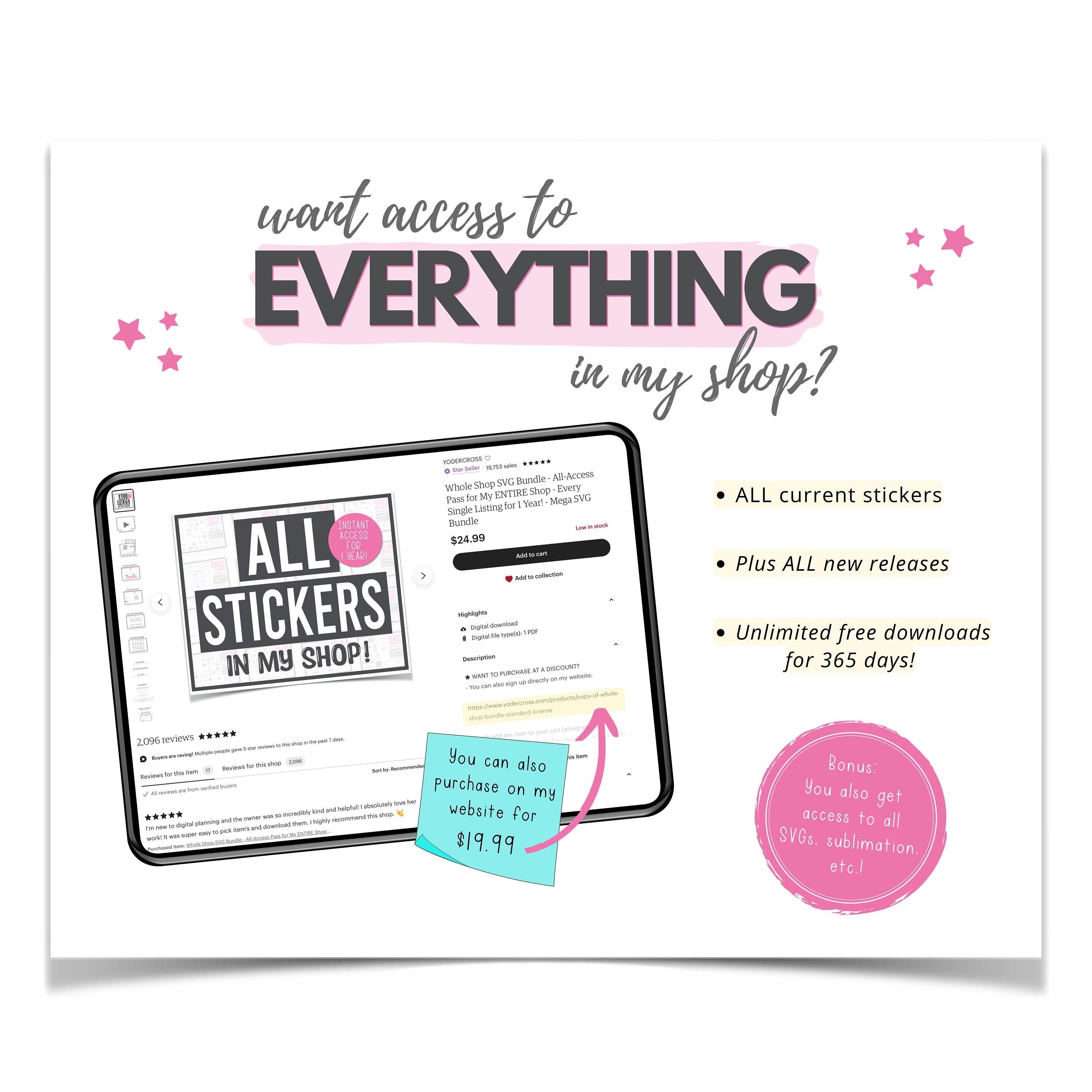 Days and Months Digital Planner Stickers Goodnotes - Etsy