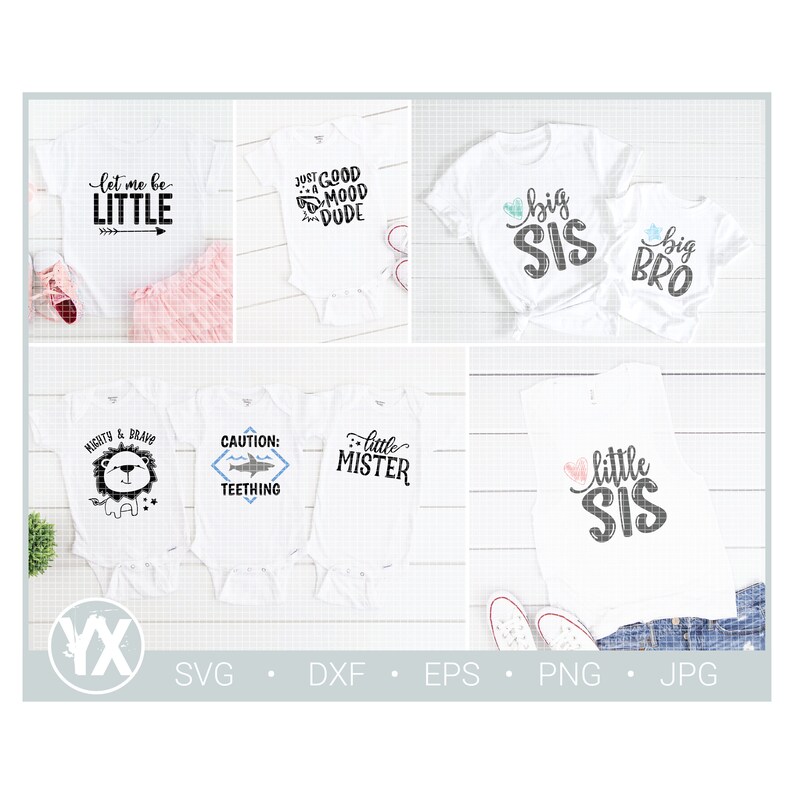 Baby SVG Bundle 40 Cut File Designs in Svg dxf png jpg | Etsy