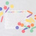 Ready Confetti Back to School First Day of School School - Etsy