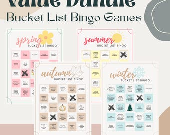 Life Bingo Game – Printable Life Experiences Checklist, Fun Activity ...