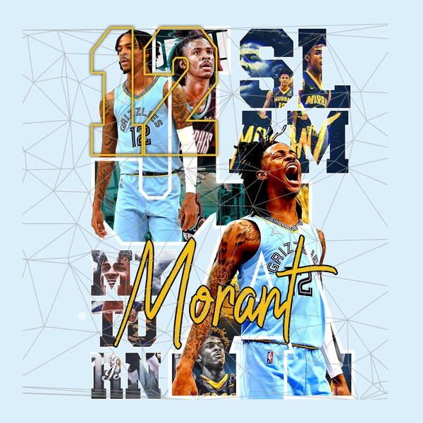 Ja Morant Png - Etsy