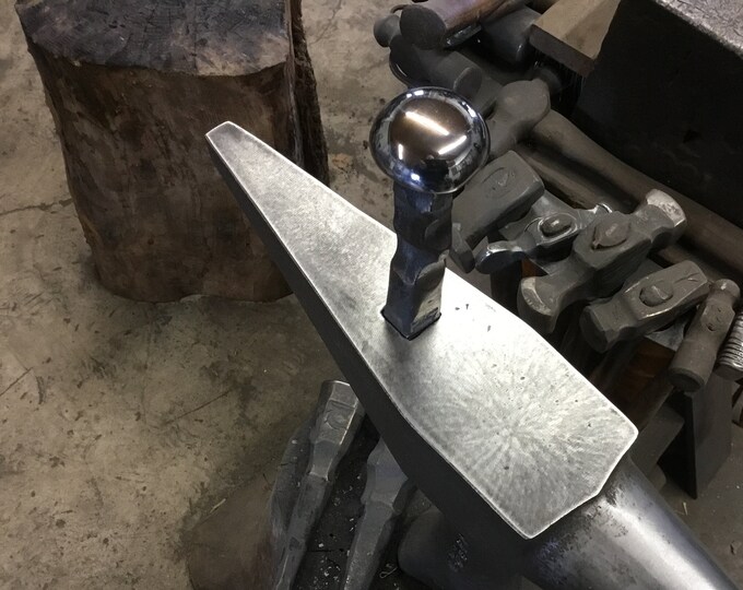 Hand Forged Domed Stake Hardy - Etsy