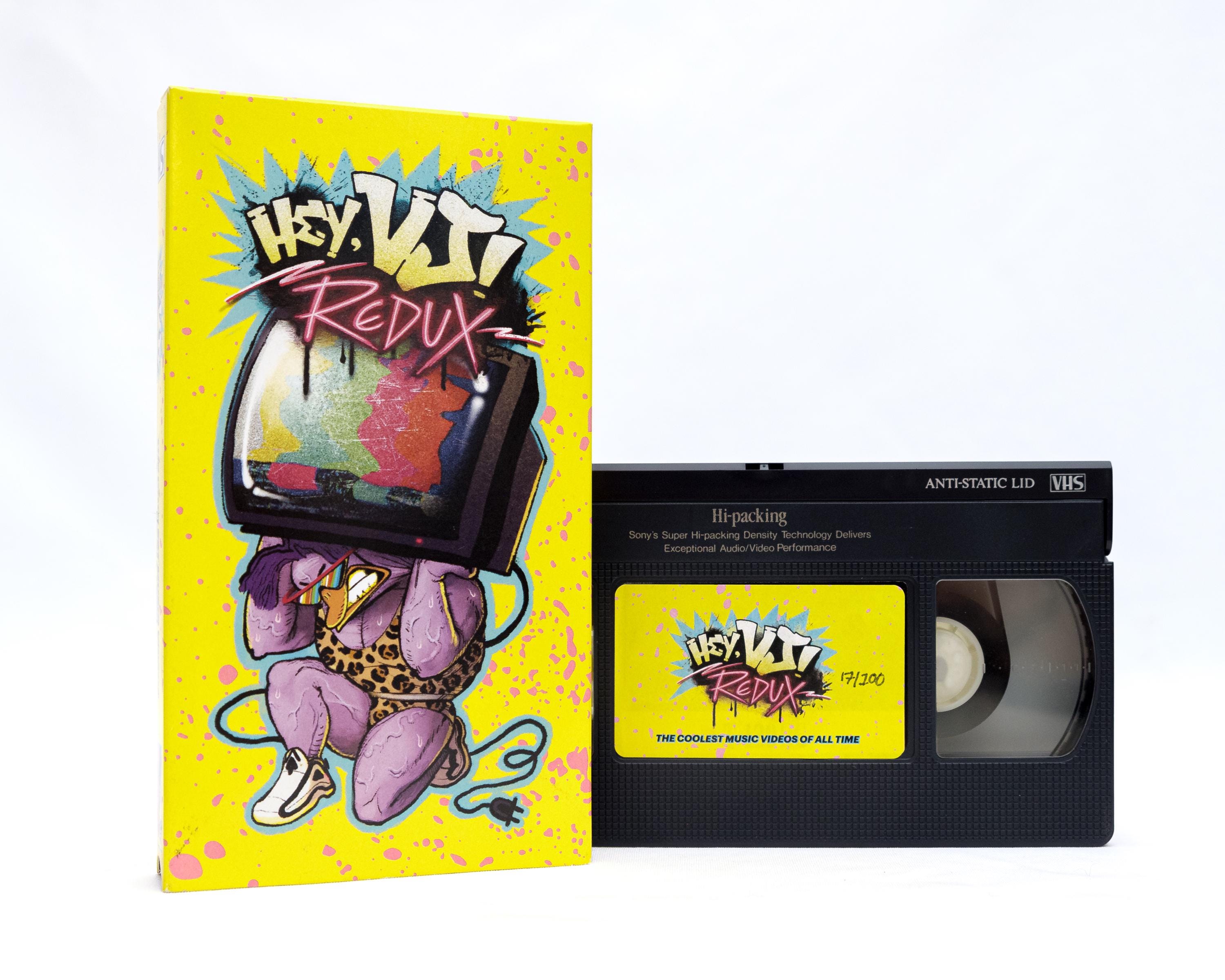 Hey VJ! REDUX VHS Music Videos Party Mix Tape - Etsy