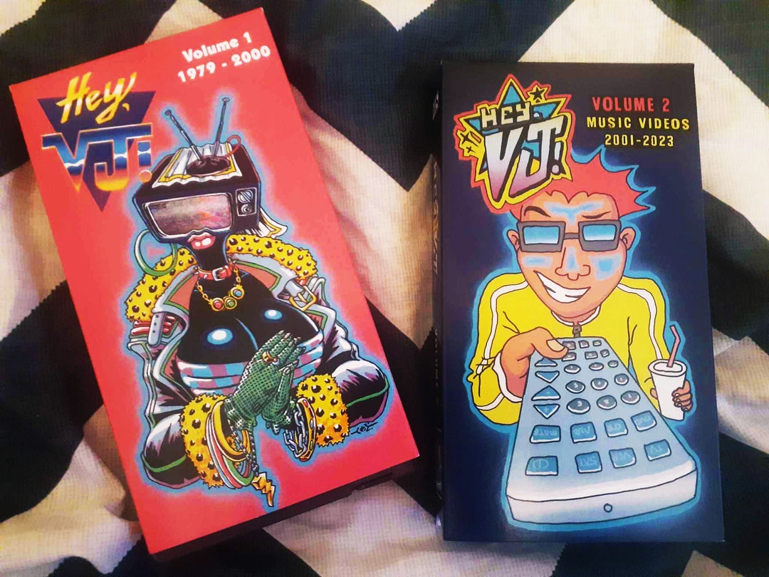 HEY VJ VHS Music Videos Mix Volumes 1 and 2 80s 90s Nostalgia - Etsy UK