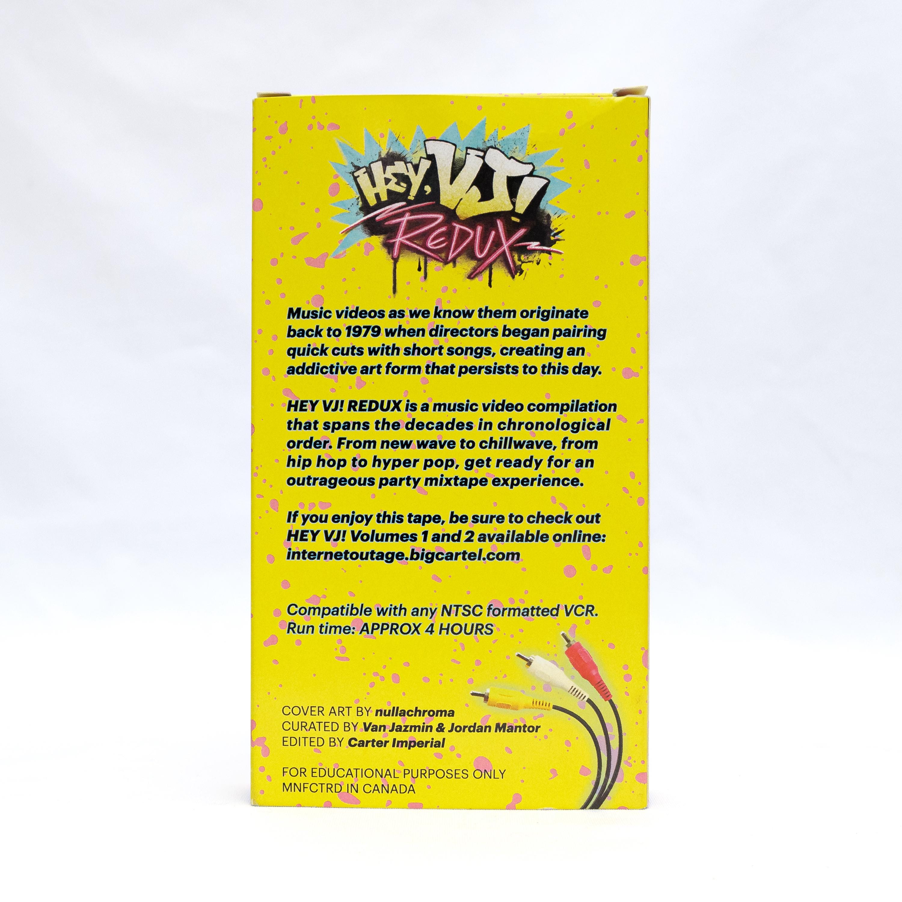 Hey VJ! REDUX VHS Music Videos Party Mix Tape - Etsy