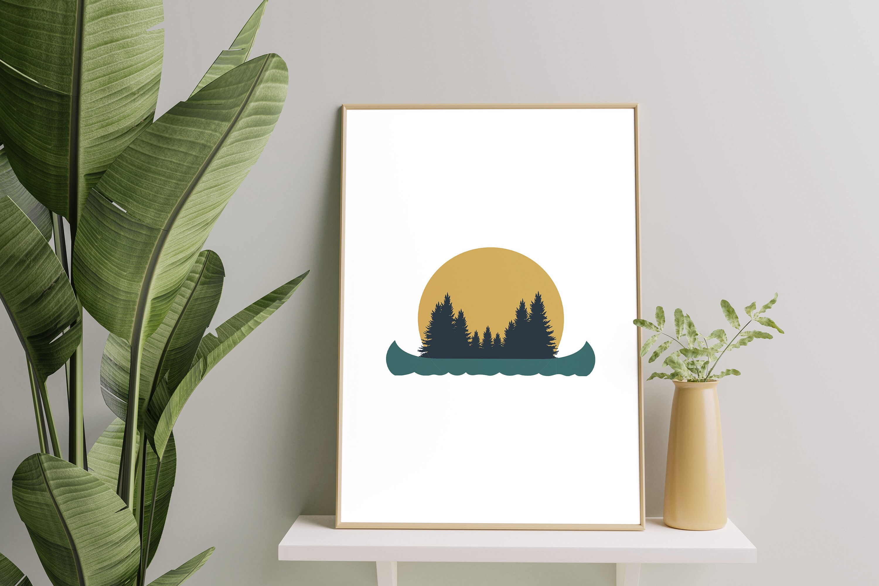 Camping Wall Art Canoe Digital Download Print Outdoor Wall Art camping-wall-art-canoe-digital-download-print-outdoor-wall-art