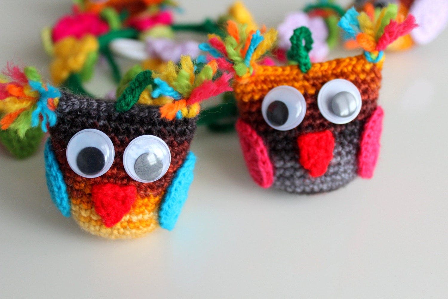 Owl Baby Mobile Woodland Bird Mobile Crochet Baby Shower - Etsy