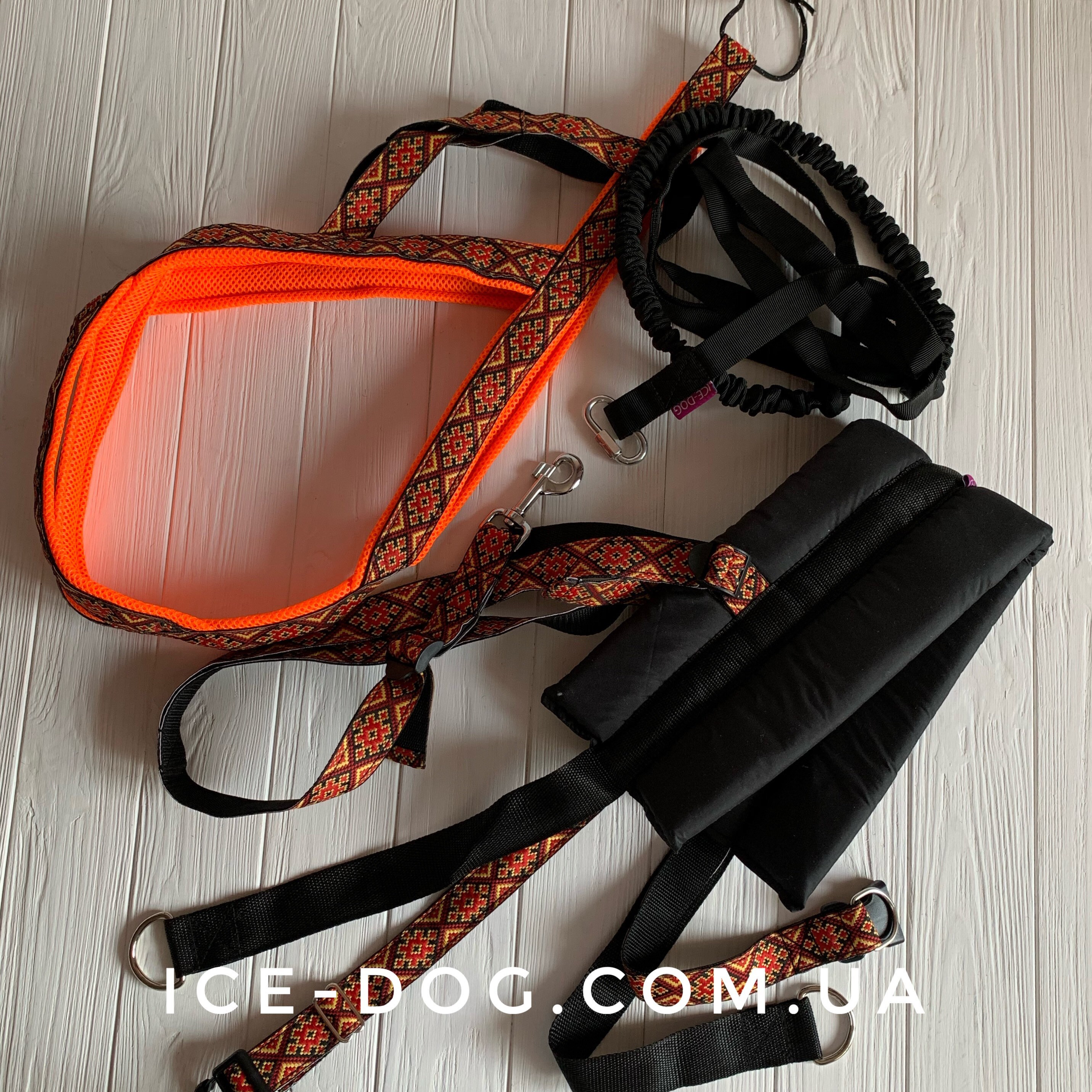 Canicross Set Sleddog Harness Tow Line Belt - Etsy