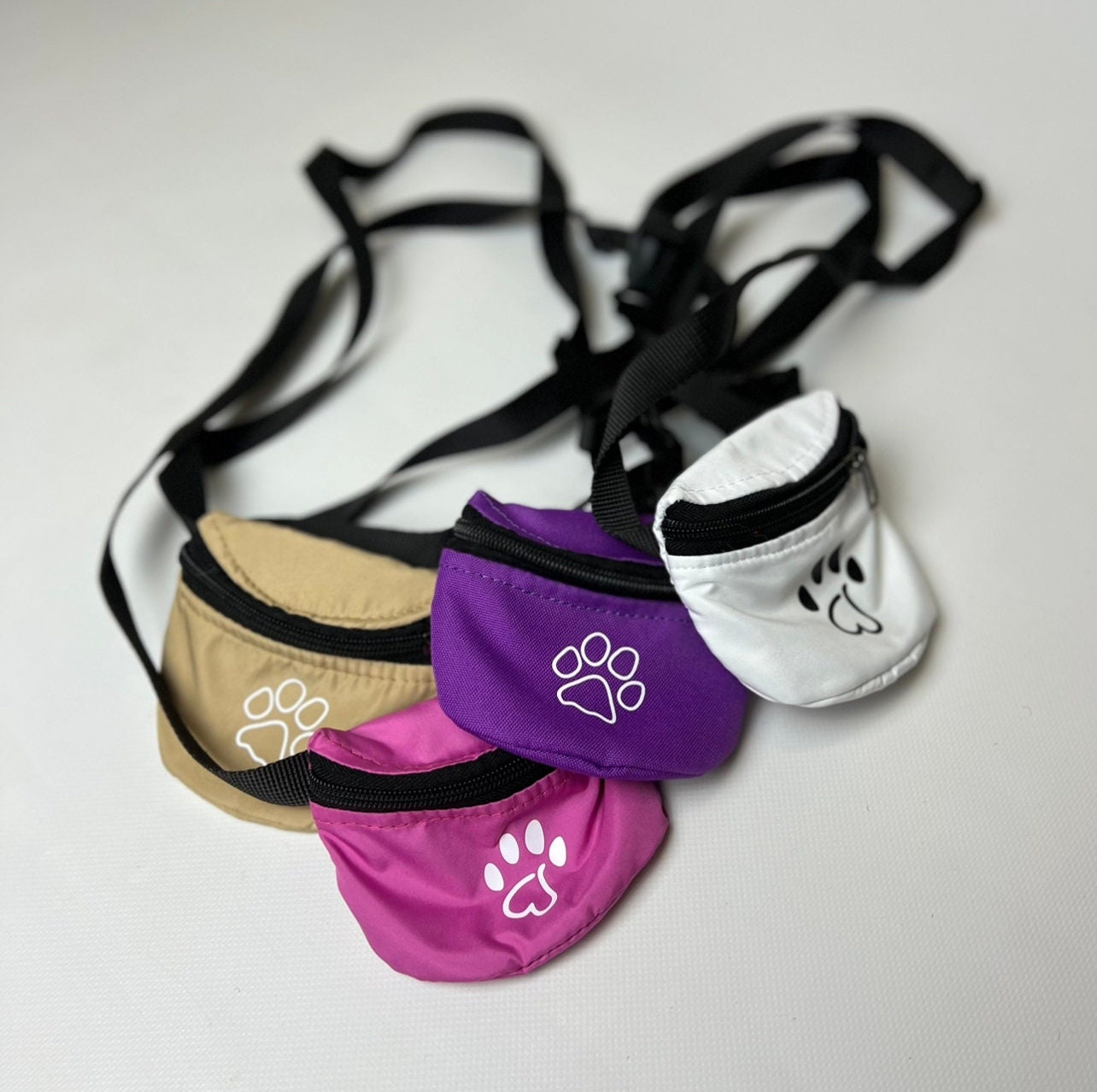 Bag for Goodies Dog Treats Dog Training Treat Pouch Handler - Etsy