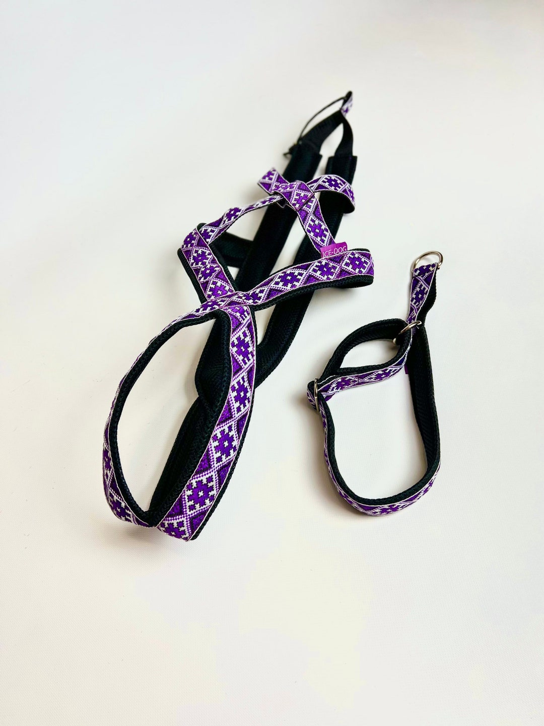 Set for Canicross /scootering / Bikejoring / Skiijoring Sledding Collar ...