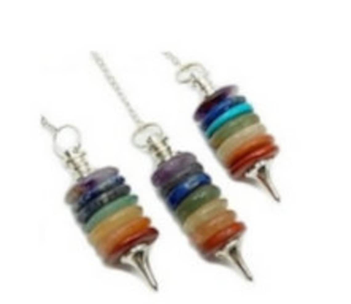 Chakra Disc Pendulum - Etsy