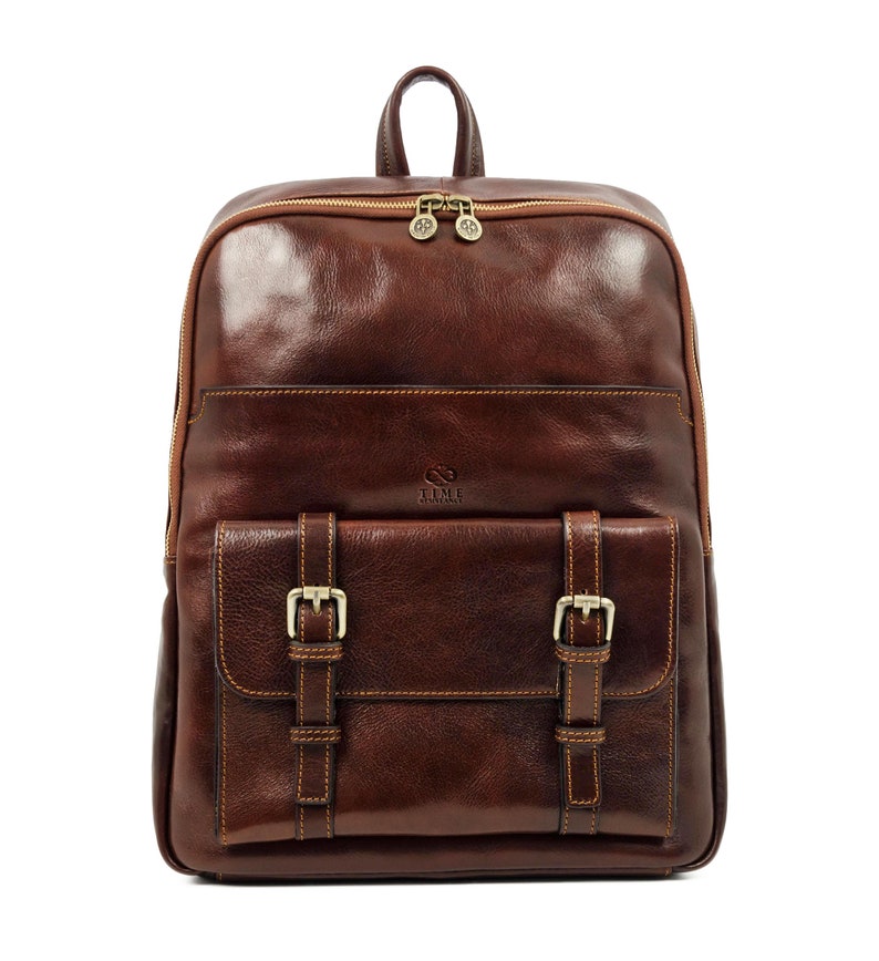 Leather Rucksack / Leather Backpack for Men 15 Laptop - Etsy