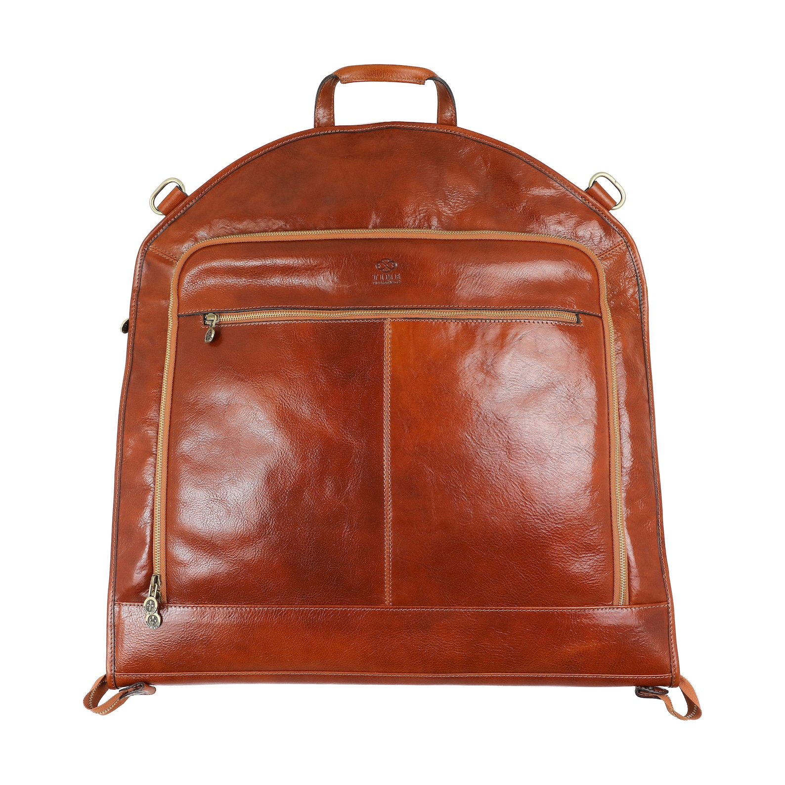 Leather Garment Bag Personalized Suit Carrier Full Grain - Etsy