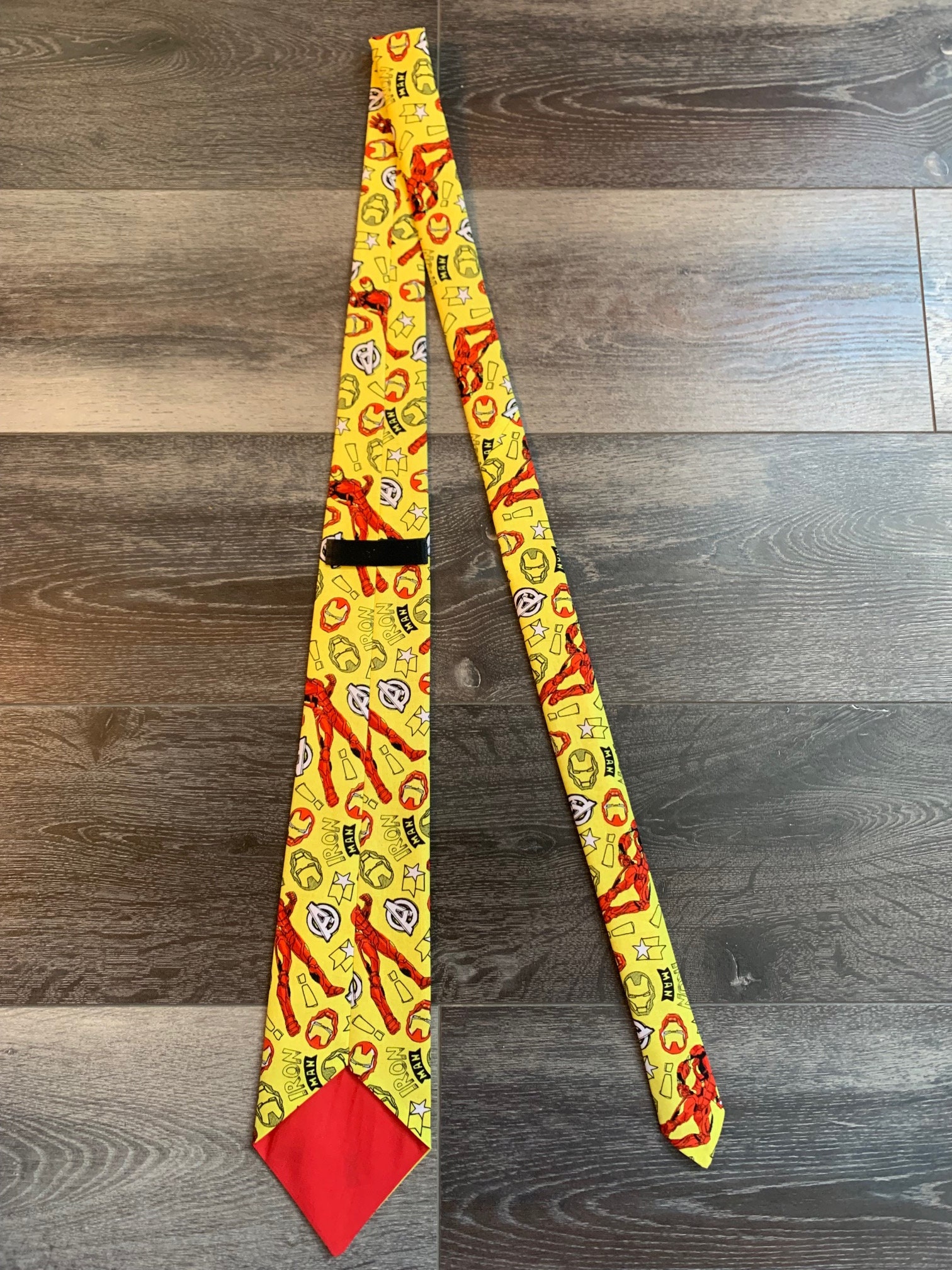Novelty Necktie Mens Novelty Tie Iron Man Themed Tie Gift - Etsy