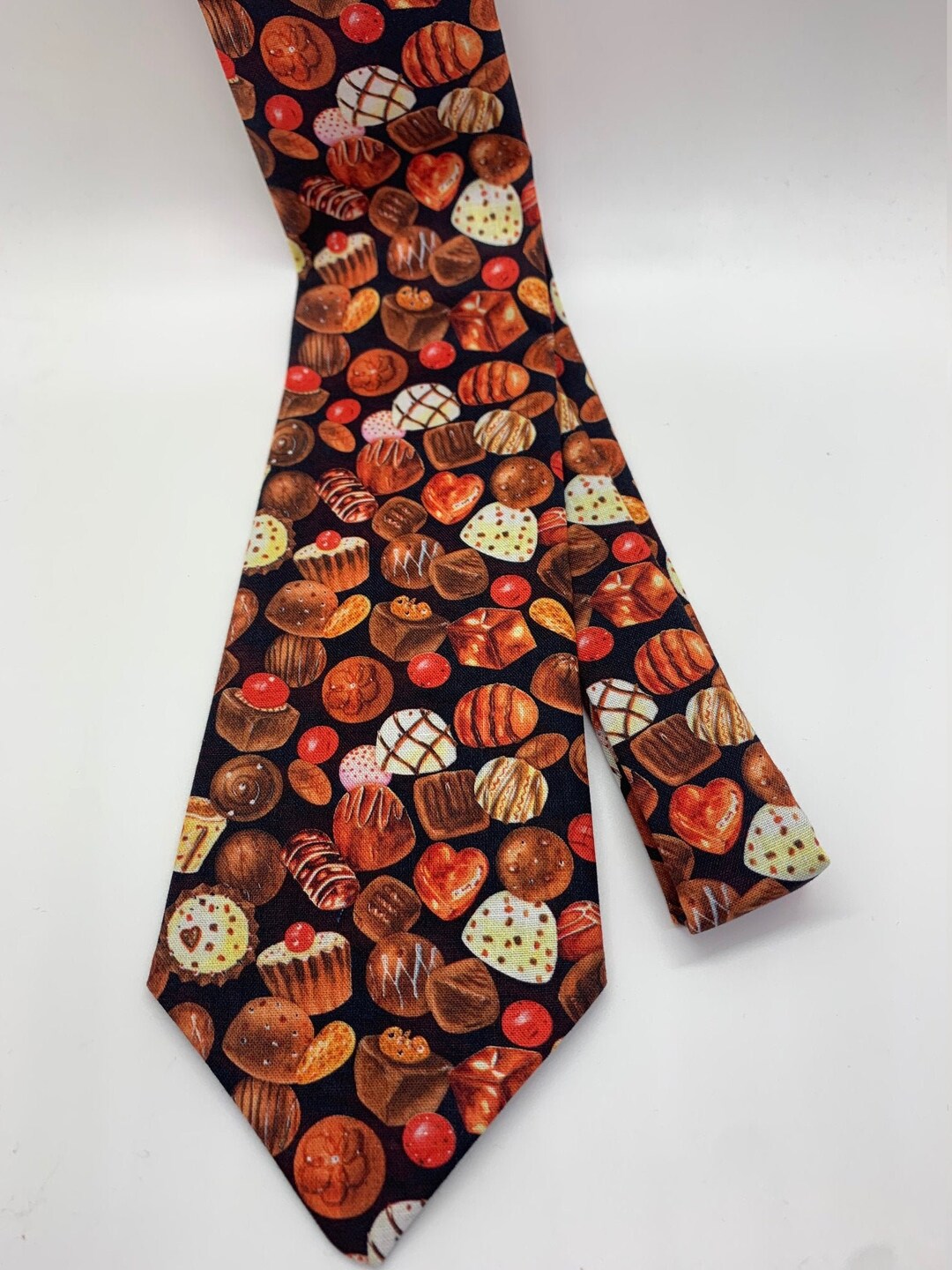Novelty Necktie, Mens Novelty Tie, Chocolate Tie, Gift for Him ...