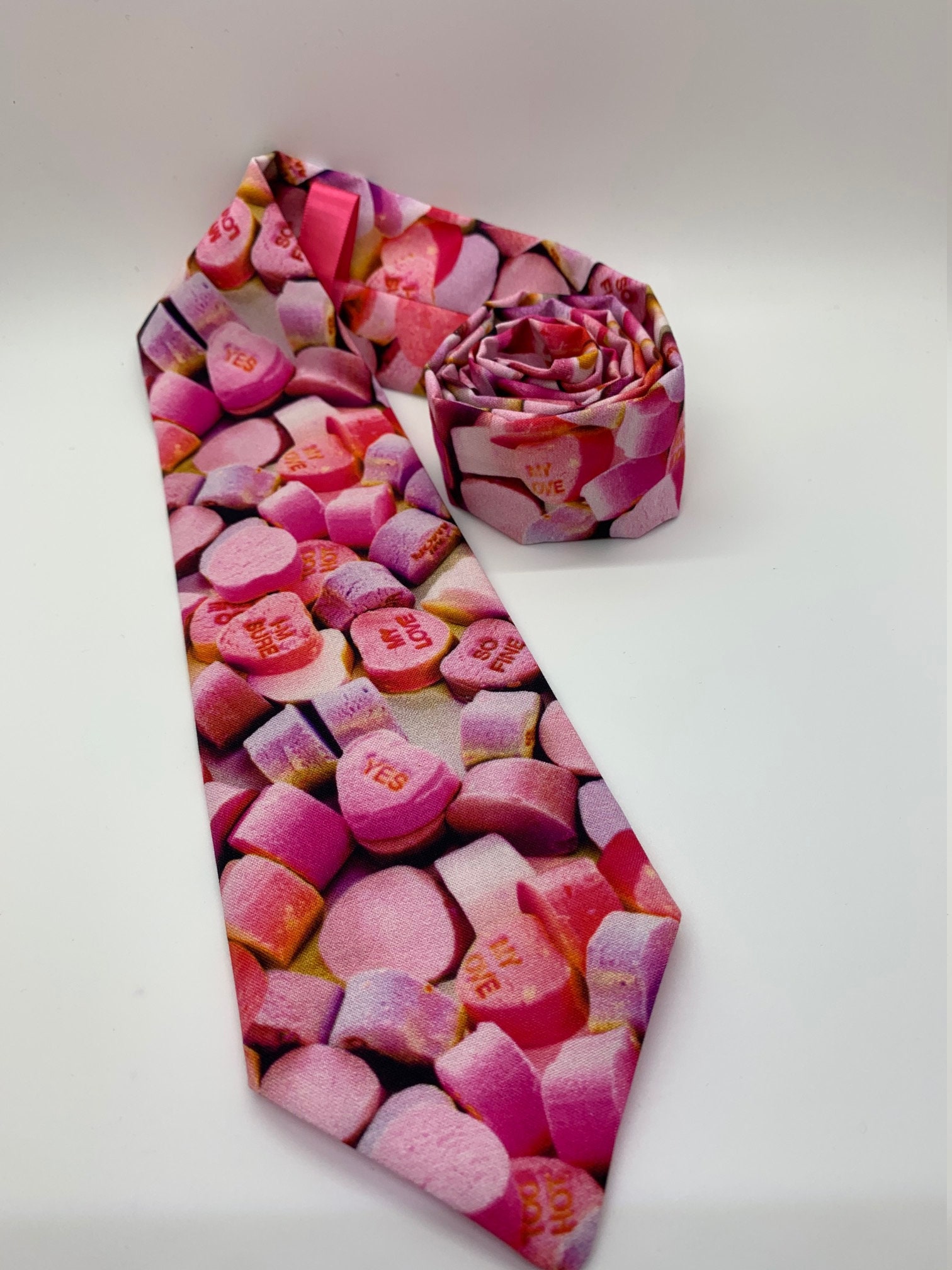 Novelty necktie Mens novelty tie valentine tie fun necktie | Etsy