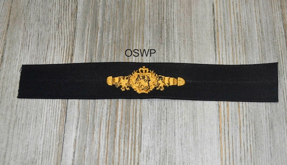 TRMN RMN Embroidered Officer Ranks | Etsy