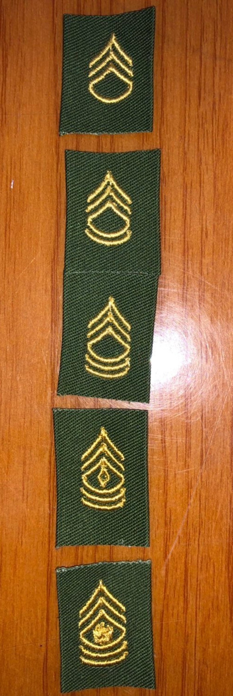 4 Horsemen Embroidered Rank Insignia one Pair Collar - Etsy
