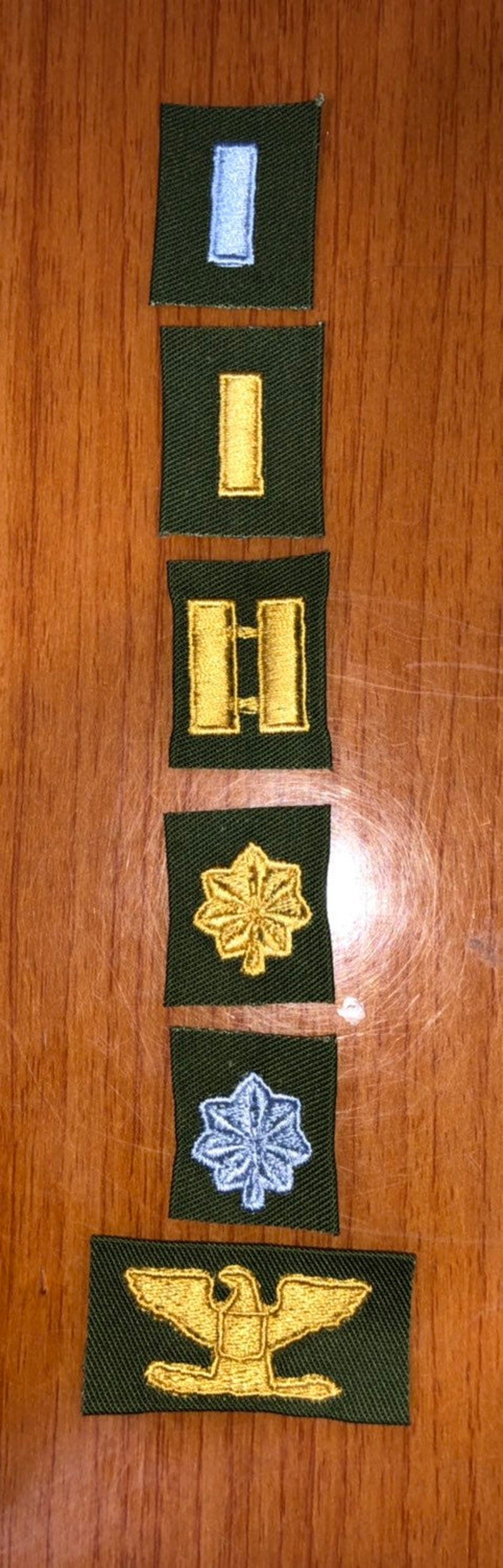 4 Horsemen Embroidered Rank Insignia one Pair Collar - Etsy