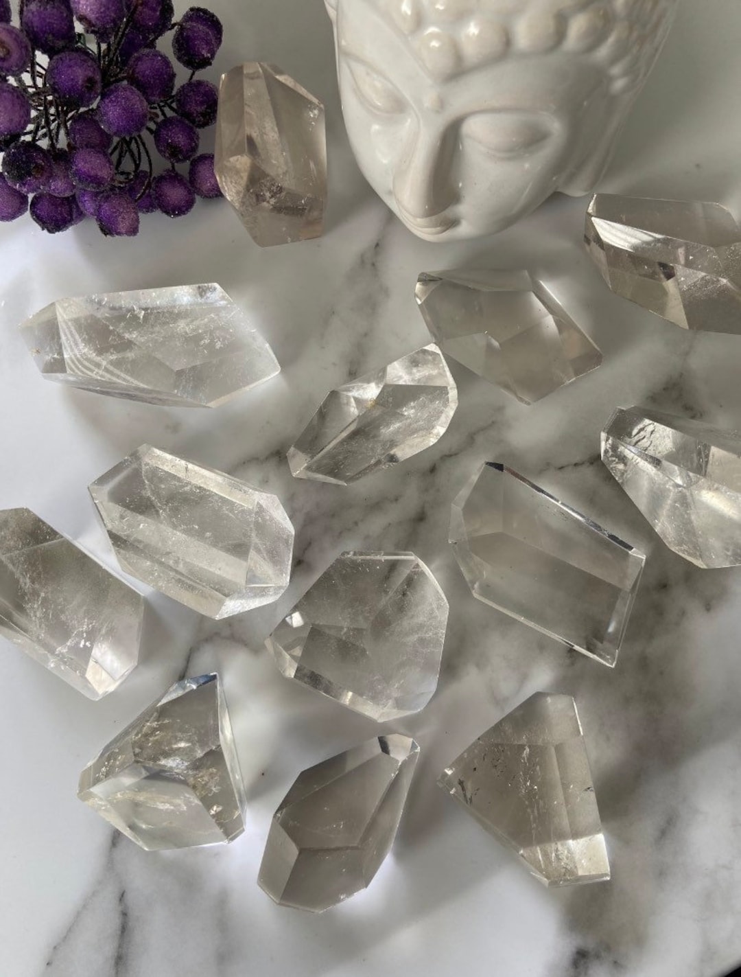 Clear Quartz Free Form Crystal Healing Gift for Crystal Lovers SECONDS ...