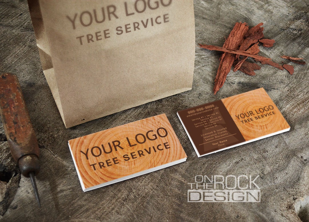 Custom Tree Trimming Service Business Cards - Digital File or Printing ...