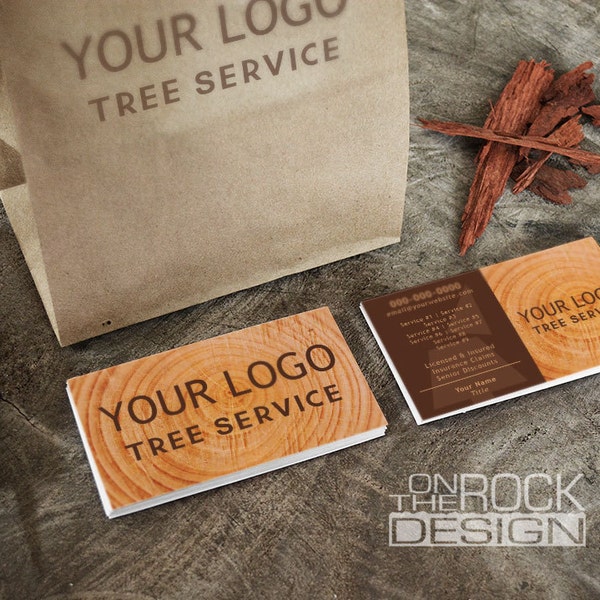 Tree Service Business Cards - Etsy