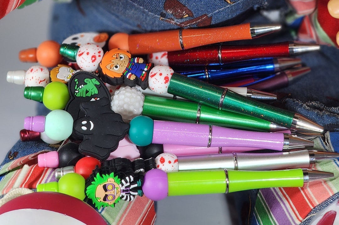 Focal Bead Pen, Beaded Pen, Horror Pen, Pen, Horror Lovers, Halloween ...