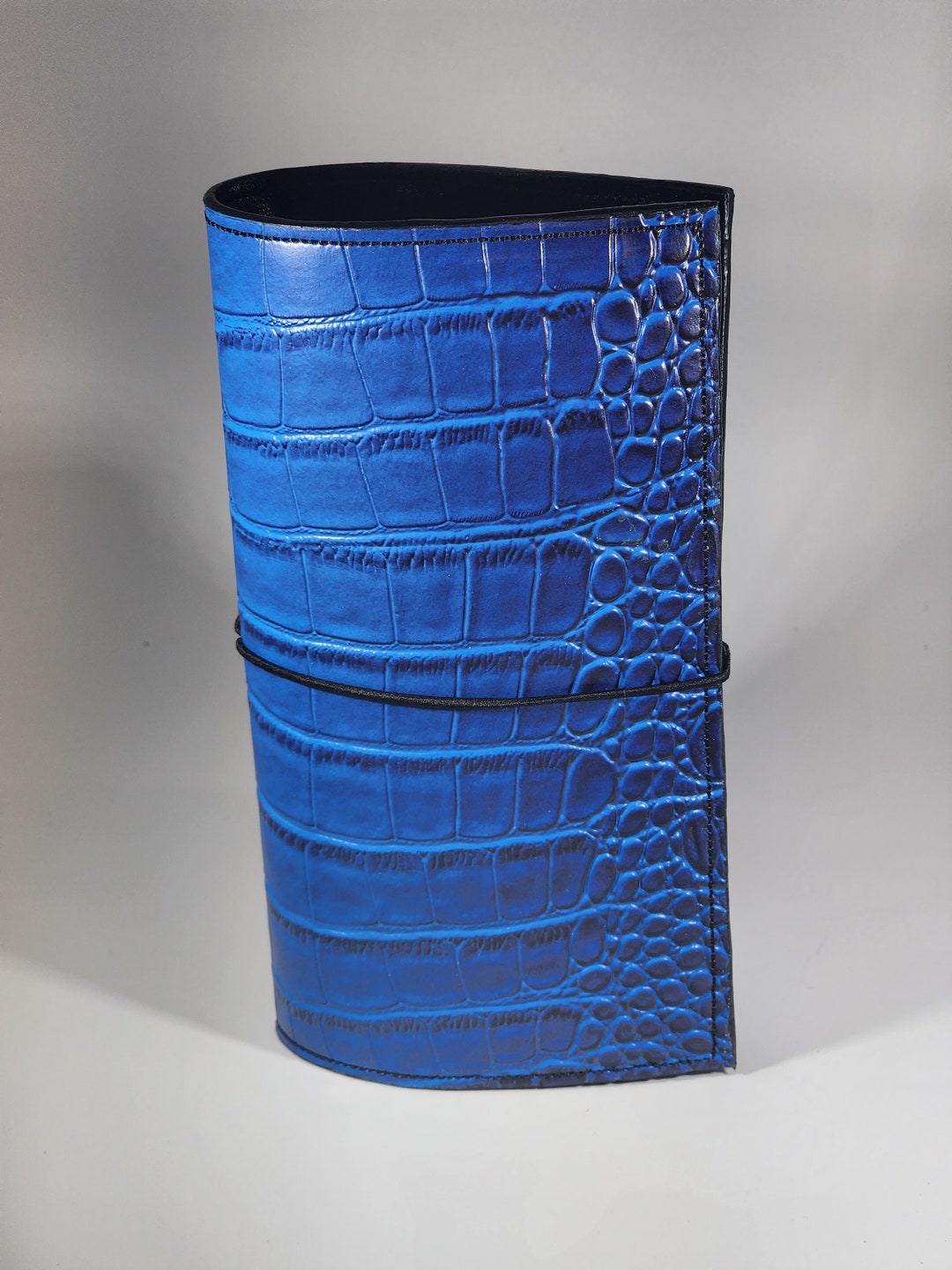 Blue Croc Cover, Hobo Notebook Cover, Journal, Notebook, Spooky ...