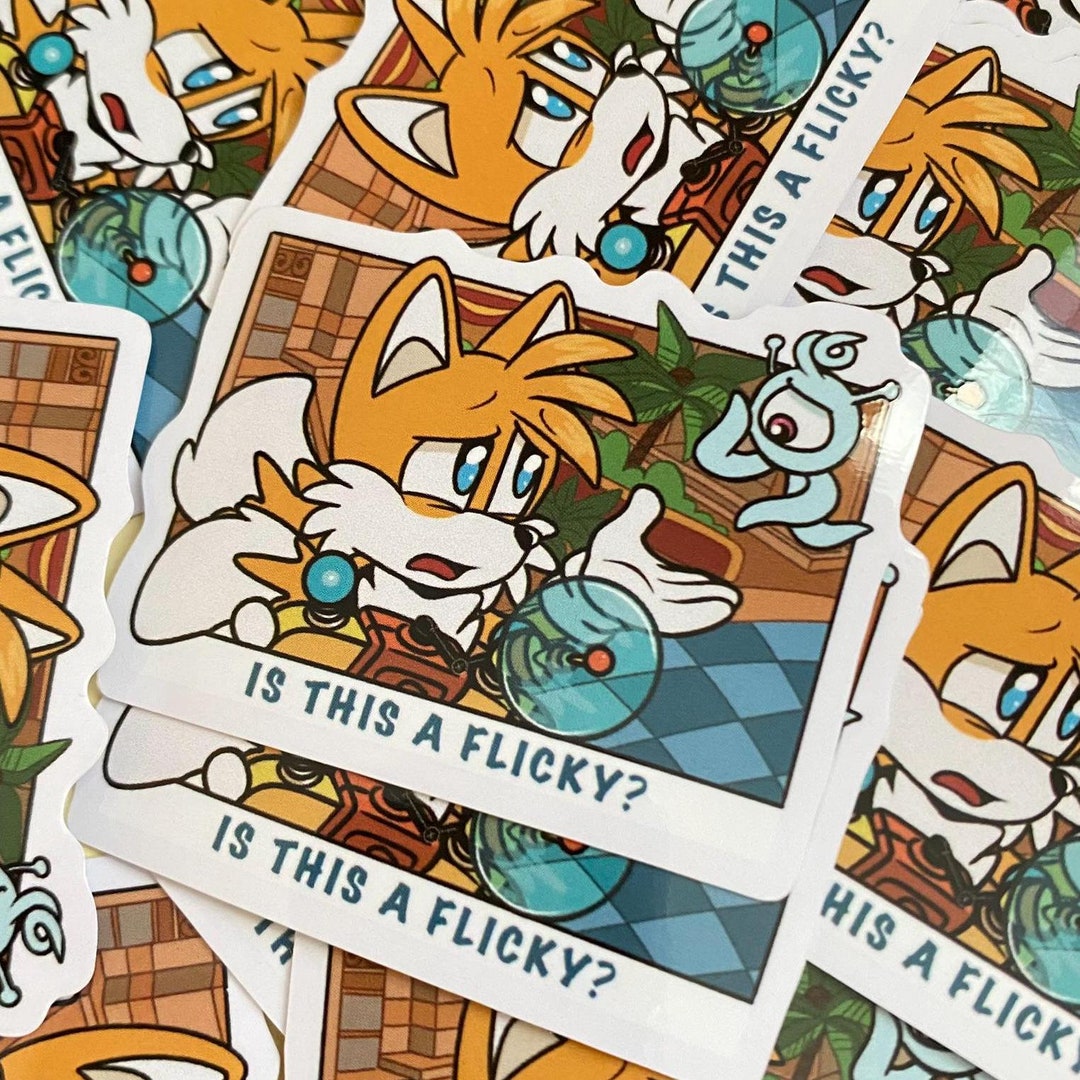 Is This A Flicky? Tails Sticker - Etsy