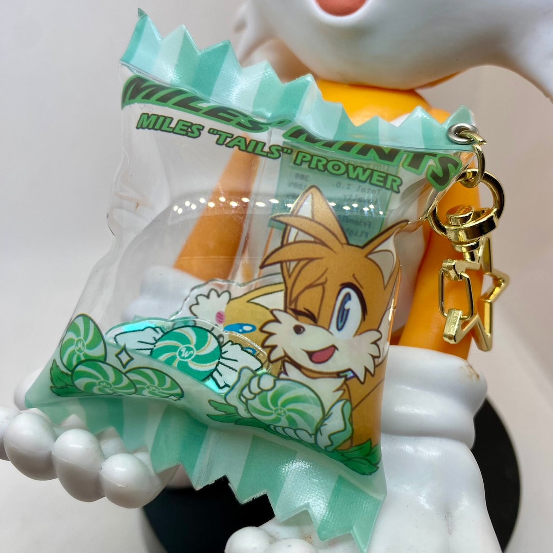 Miles Tails Prower Candy Shaker Keychain - Etsy