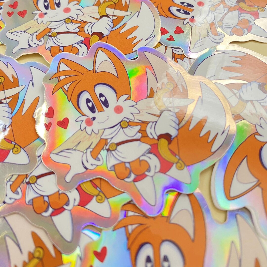 Cupid Tails 2" Sticker - Etsy