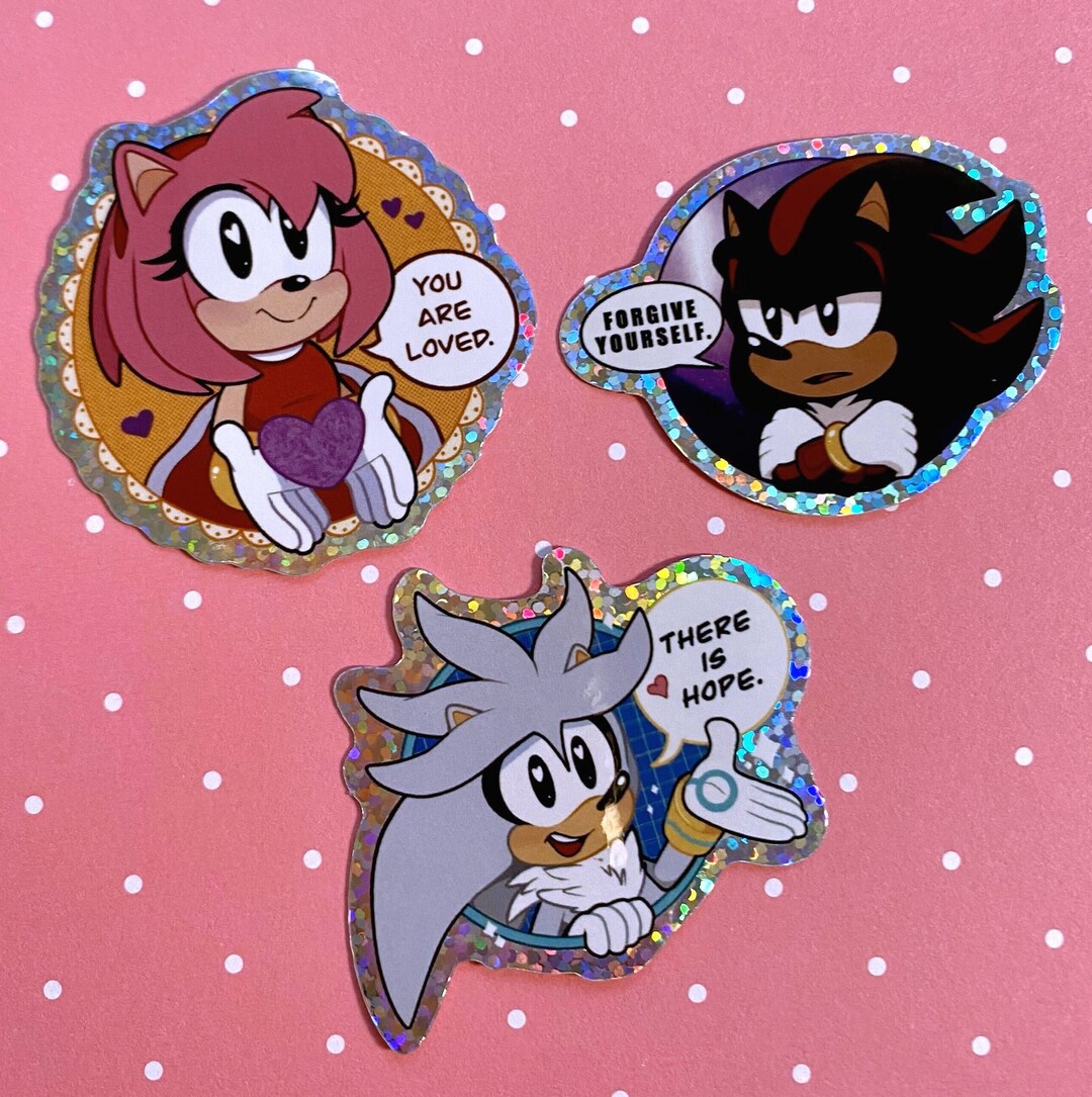 Shadow Positivity Sticker Pack - Etsy