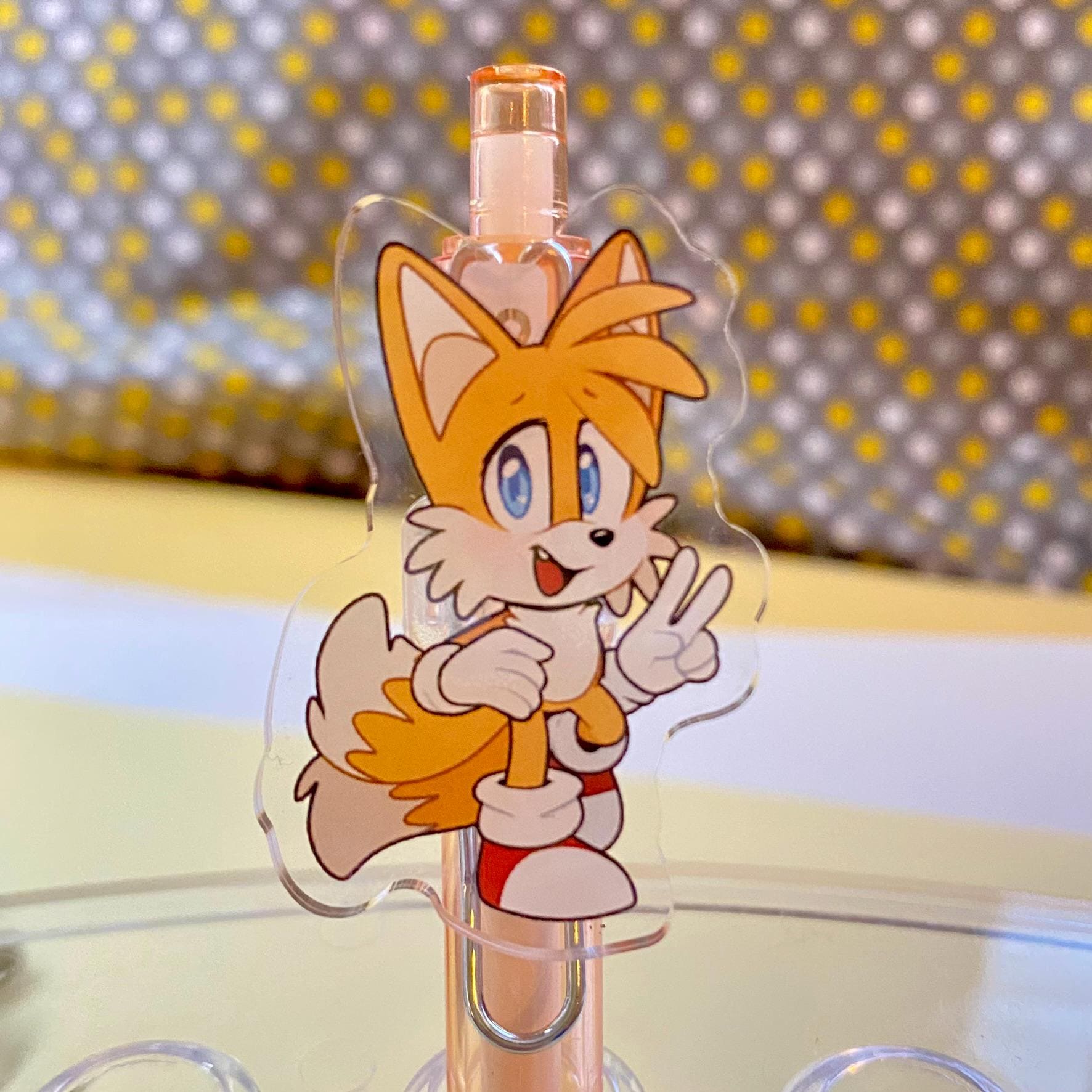 Sonic the Hedgehog Ballpoint Pens - Sonic, Tails, Knuckles, Amy Rose ...