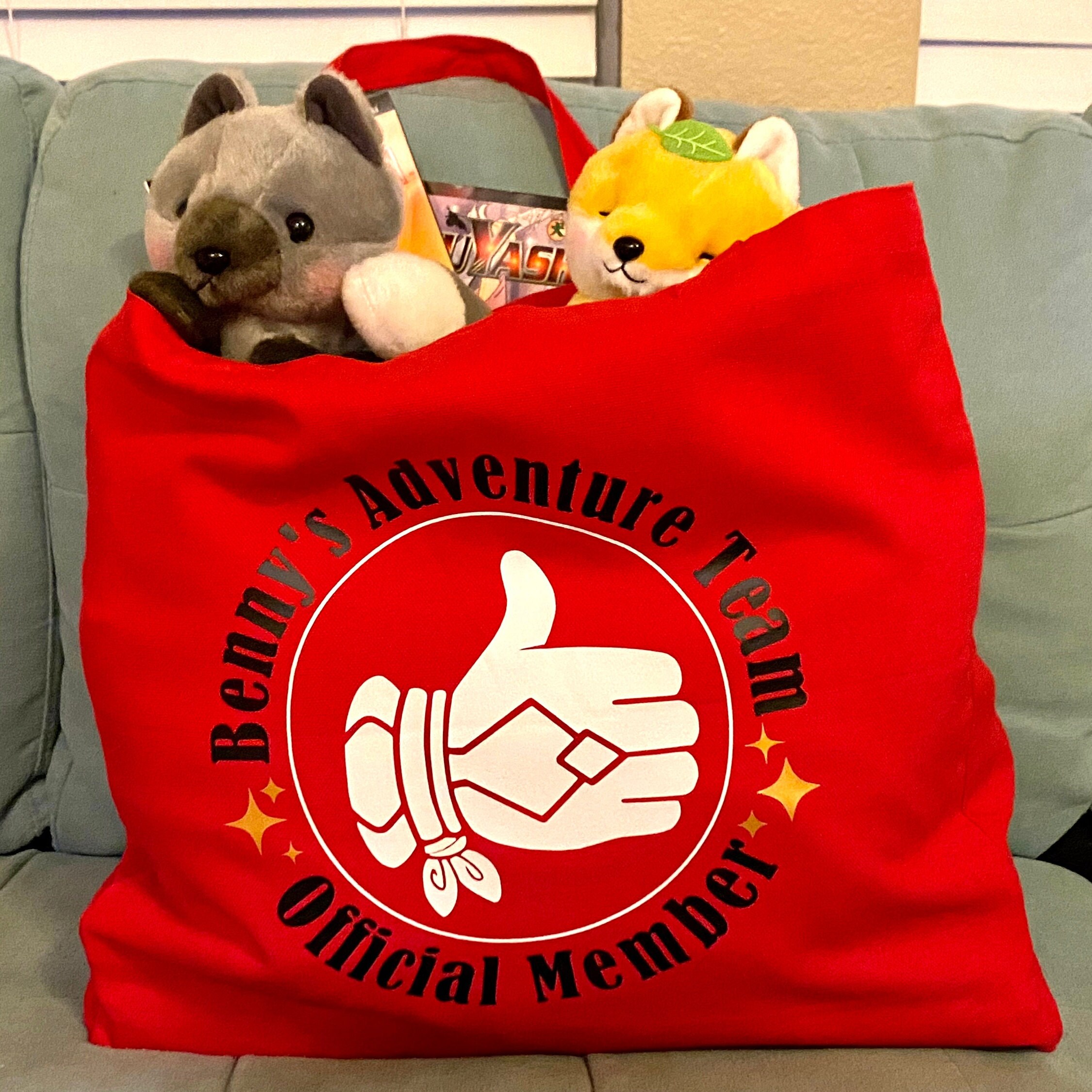 Benny's Adventure Team Official Member Tote Bag - Etsy