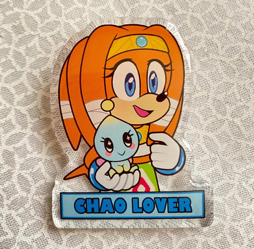 Chao Lover Tikal Acrylic 2 INCH Pin - Etsy