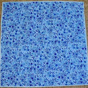 Log Cabin Snowflake Design – LAP QUILT – Blue & White - Etsy