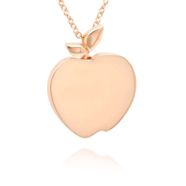 Apple Necklace - Etsy